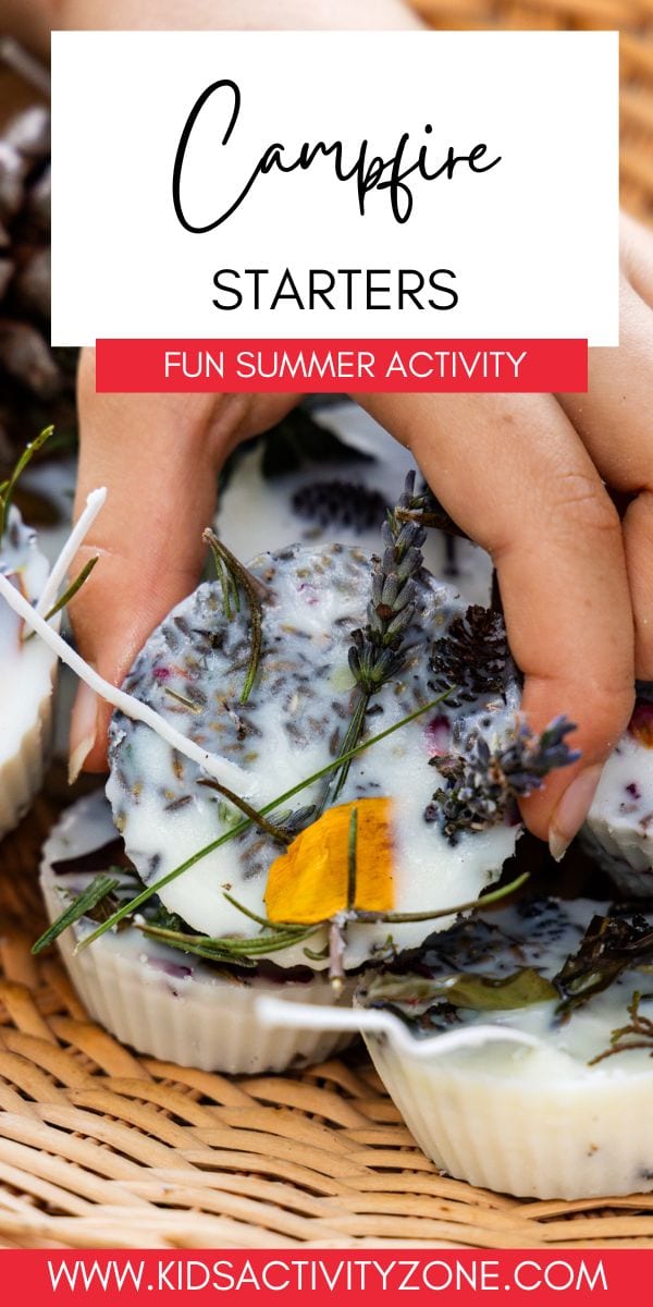 DIY Campfire Starters - Kids Activity Zone