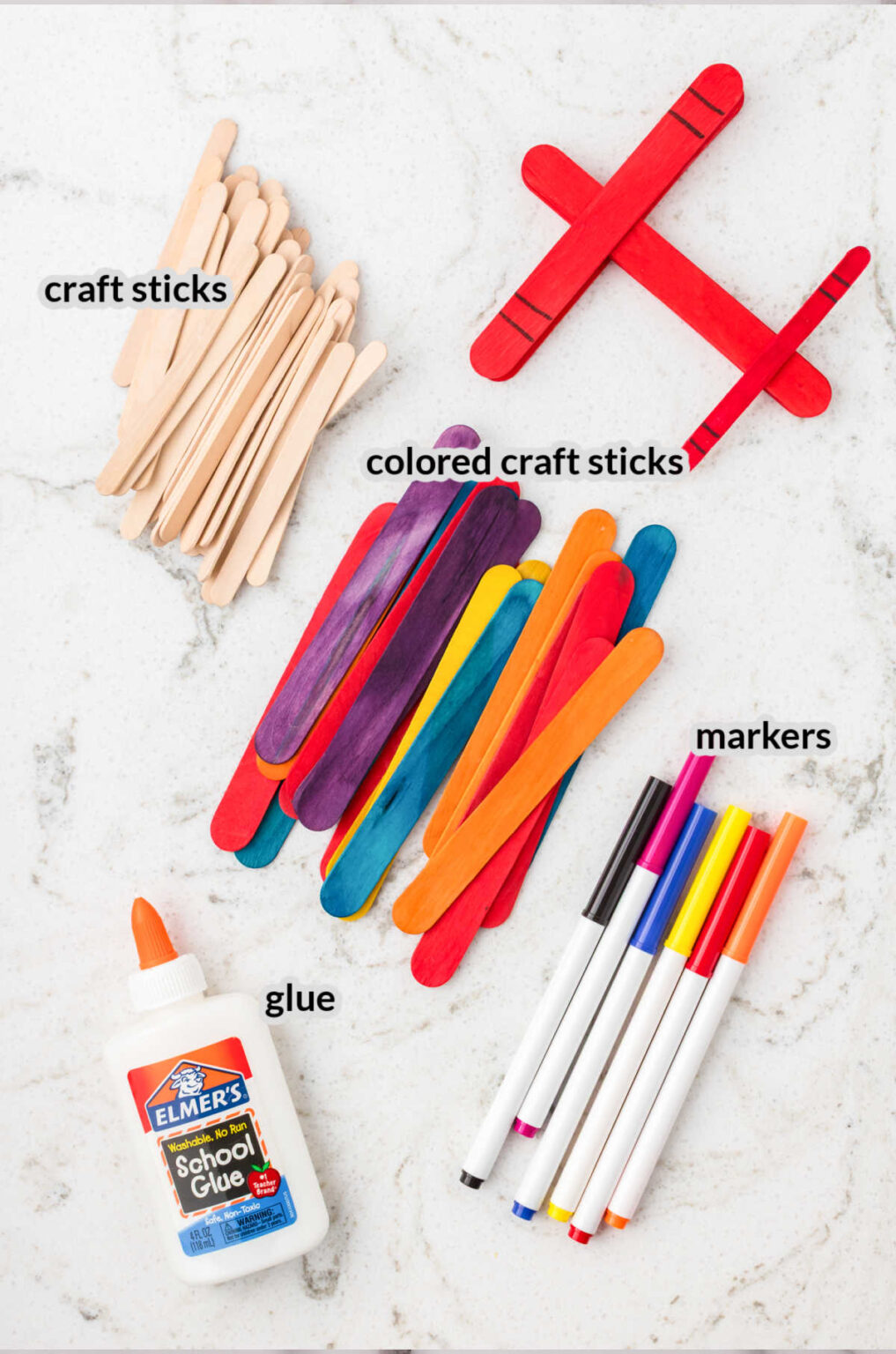 Popsicle Stick Airplanes – Easy Craft Stick Airplane for Kids - Kids ...
